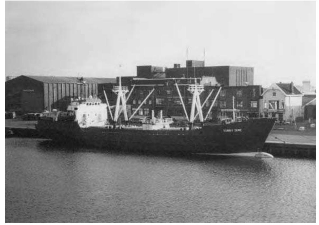 1 the conventional ‘general cargo’ vessel ‘sunny jane’ lies