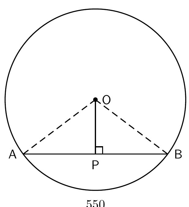 Theorem 6. the line drawn from the centre of a circle,