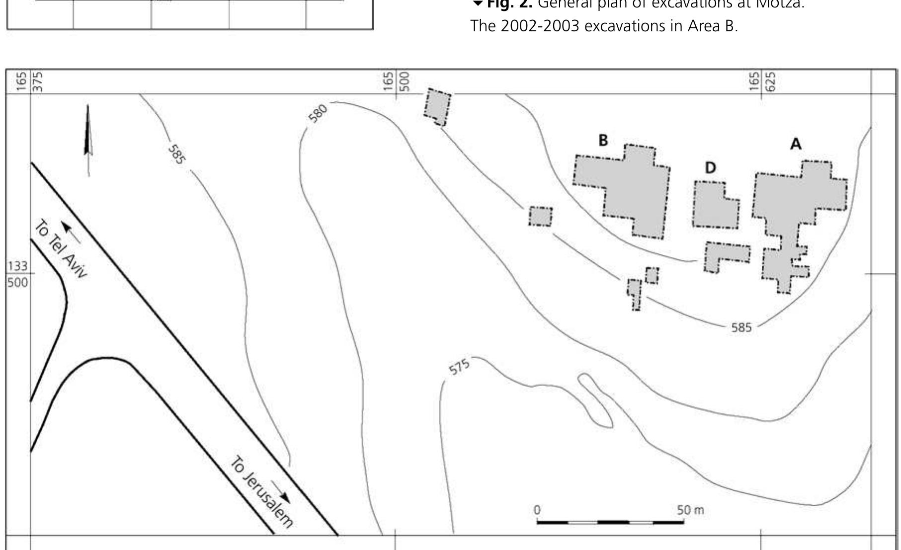 4 fig. 1. map showing the location of motza in the western
