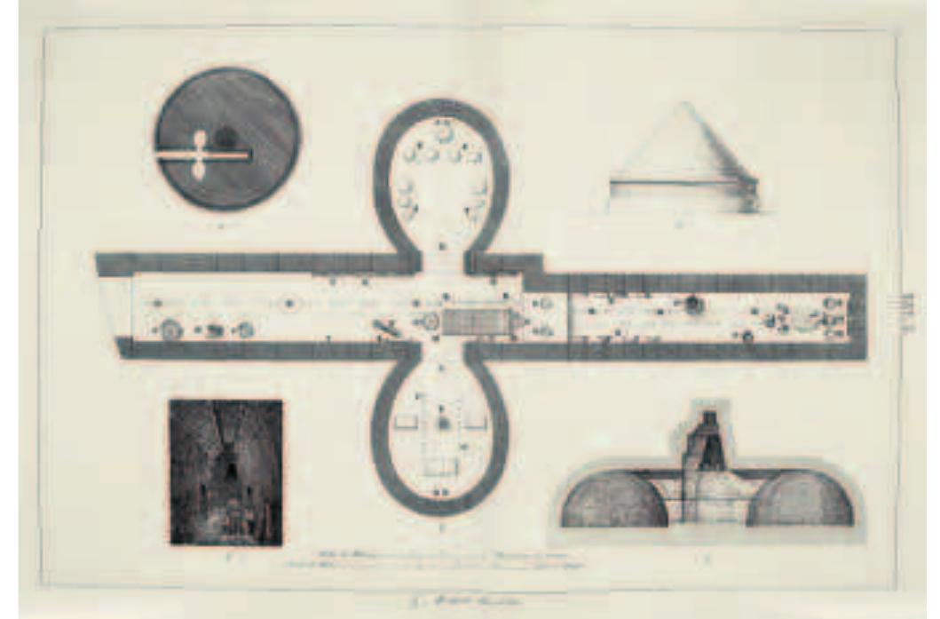 Artist’s impression of the sorbo cemetery by canina with the