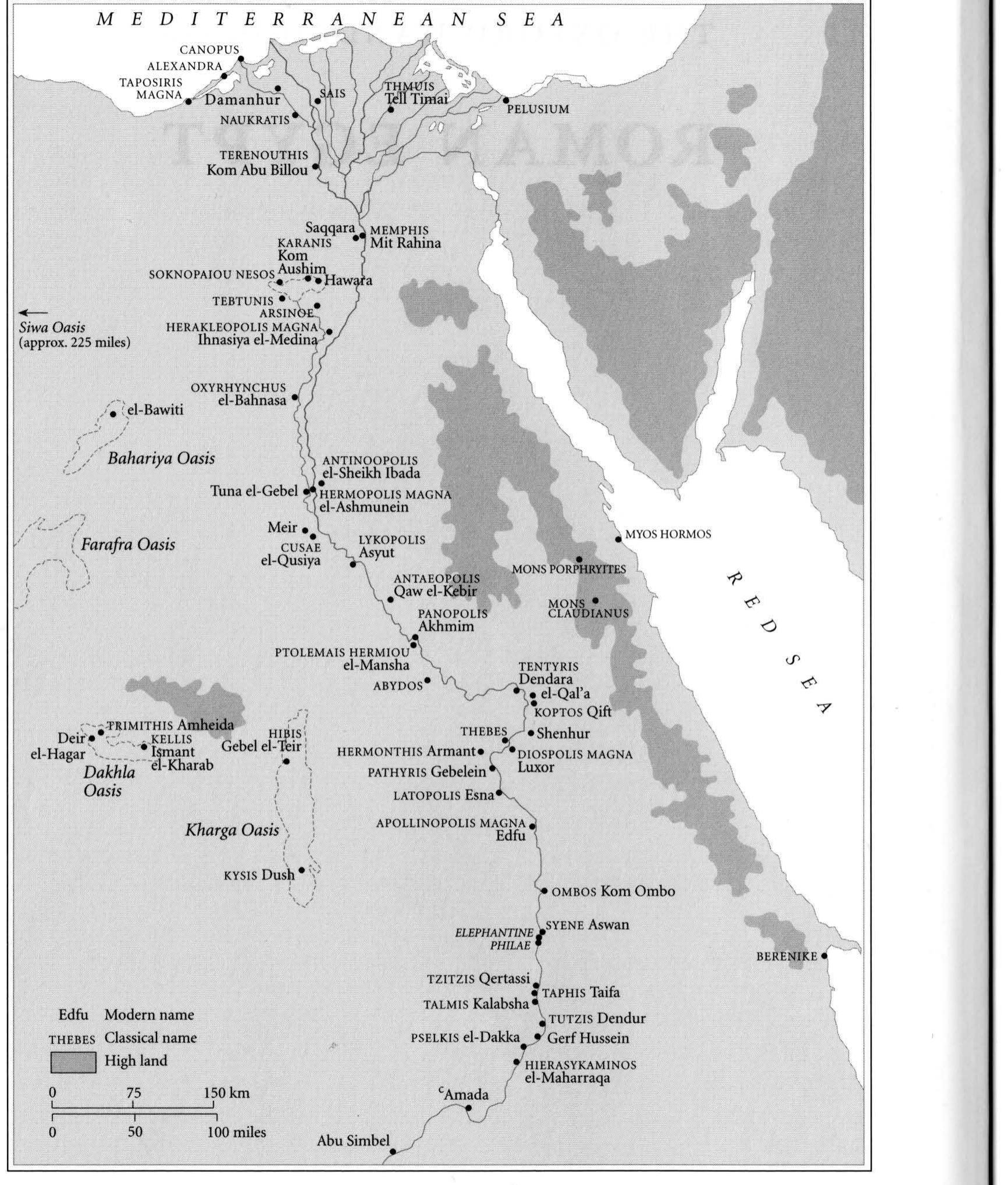 Figure 1 - from Egyptian Funerary Religion. The Final Phase