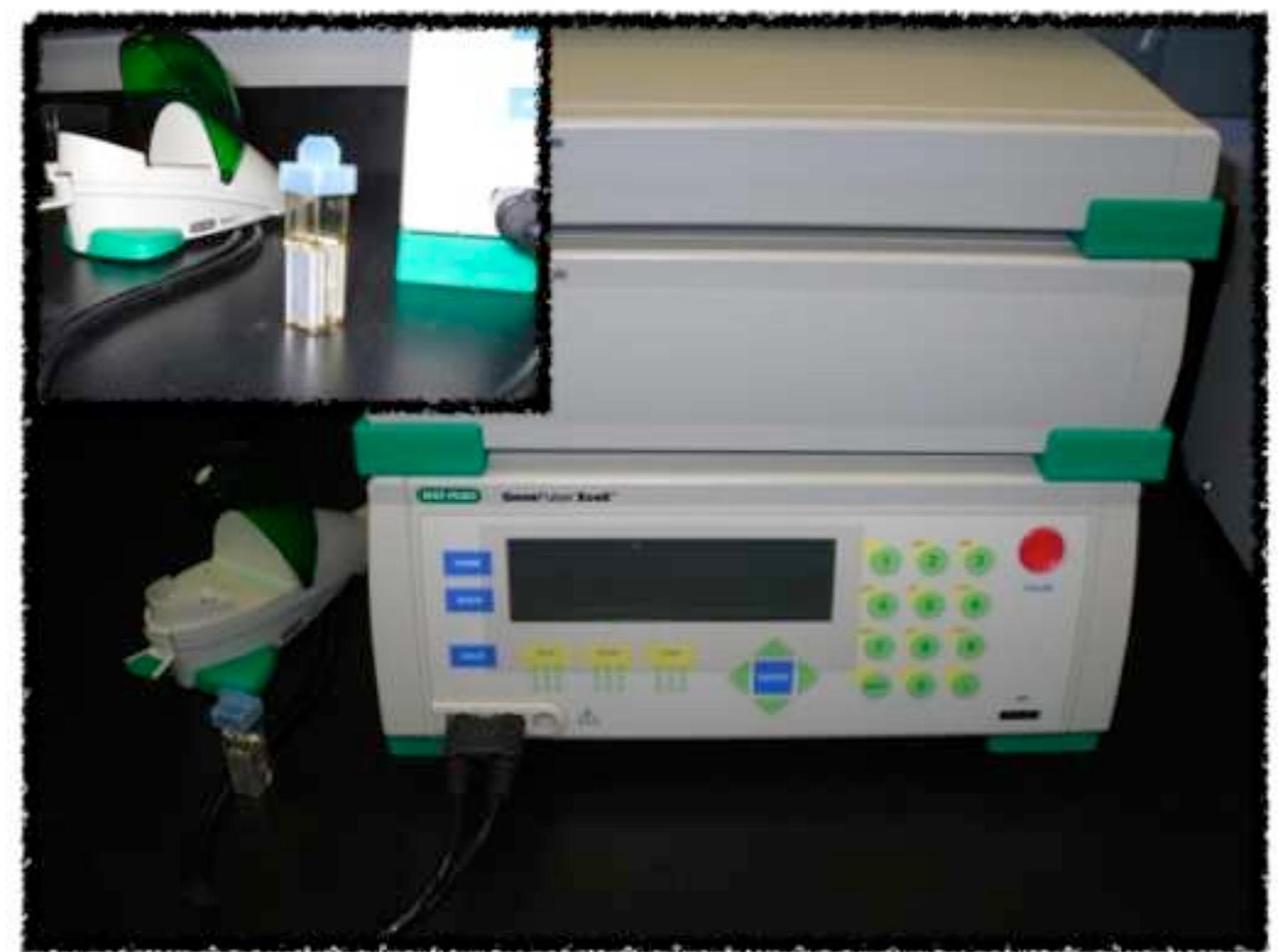 An electroporator, which is used to make agrobacterium take