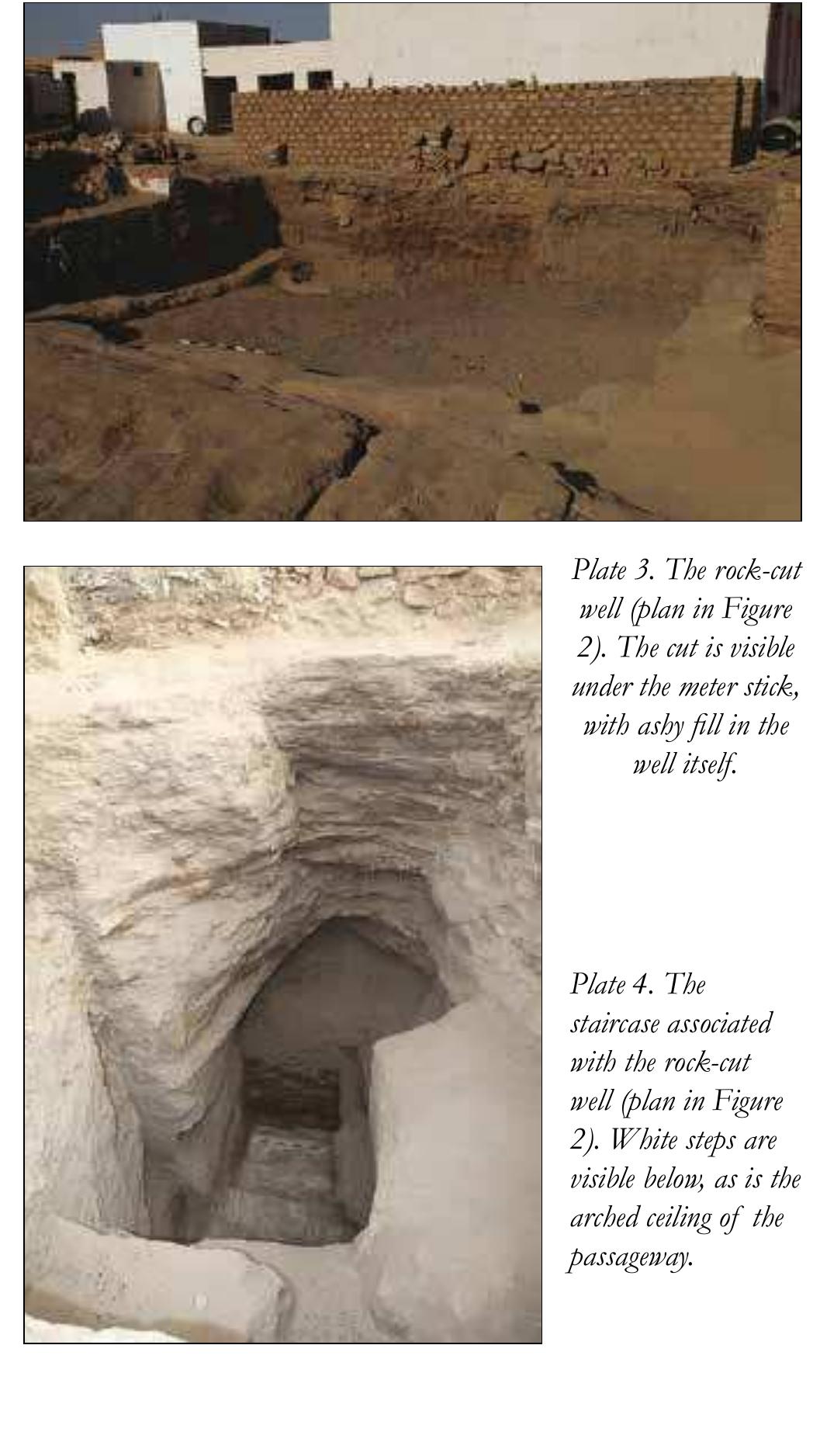 Plan of the rock-cut well - scale 1:200 (photo in plate 3)
