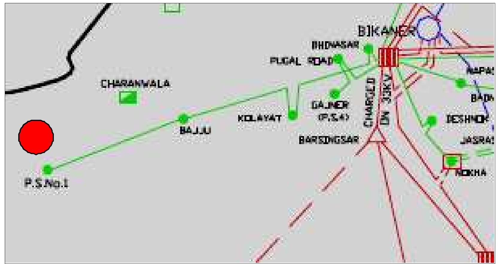 6 transmission map of proposed site