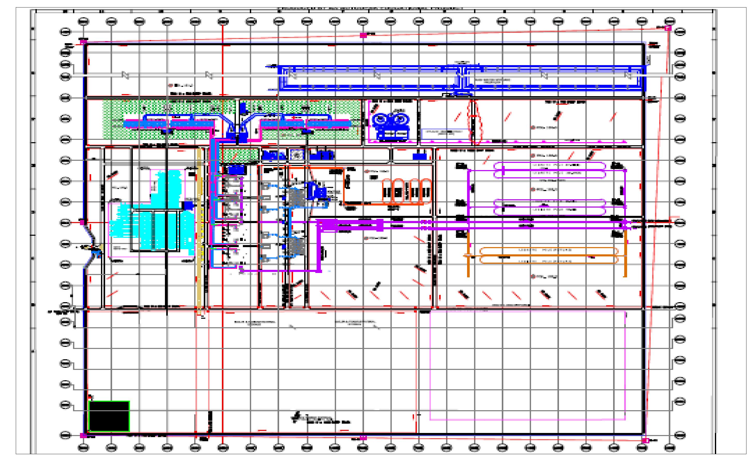 7 layout of 50 mw pv system (auto cad)