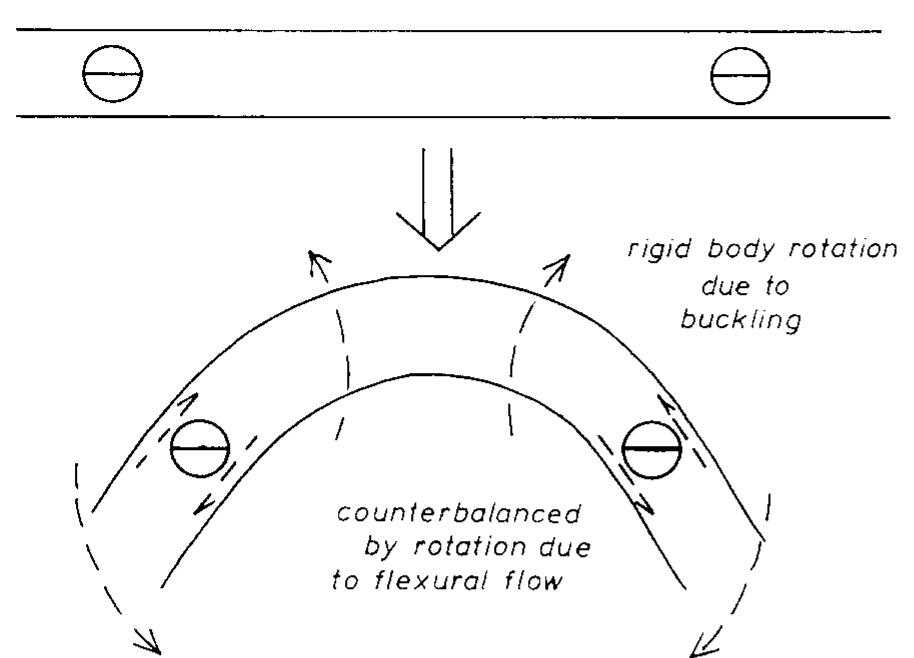 Schematic diagram showing how the effects of rigid body