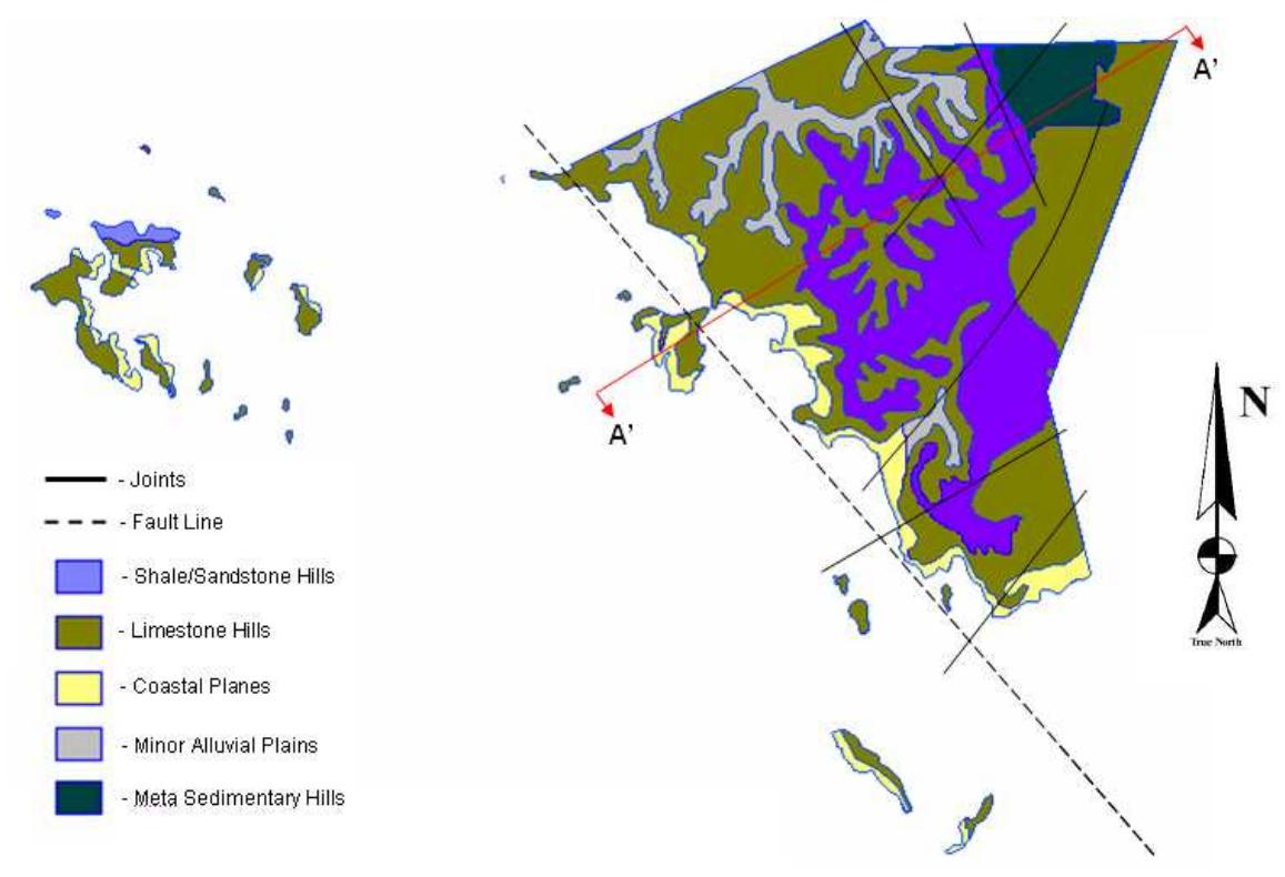 Geological/geomorphological map of catbalogan (bsw m)