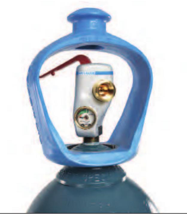 Smartop™ valve with open cylinder cap