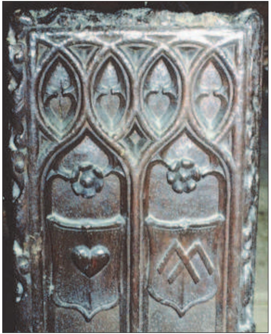Figure 6 - Apotropaic Symbols on Cast-Iron Firebacks