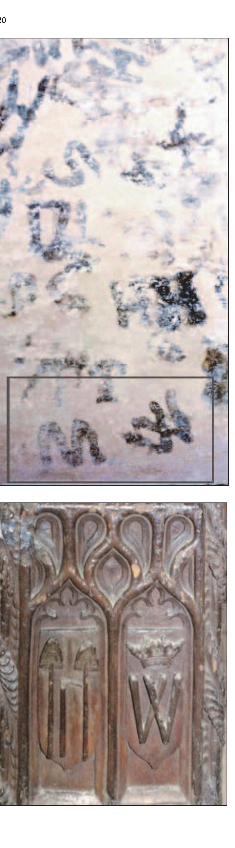 Figure 12 - Apotropaic Symbols on Cast-Iron Firebacks