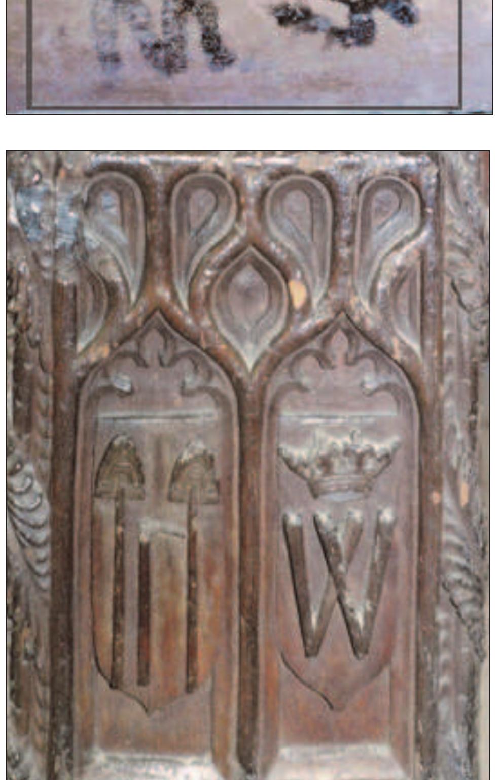 Figure 13 - Apotropaic Symbols on Cast-Iron Firebacks