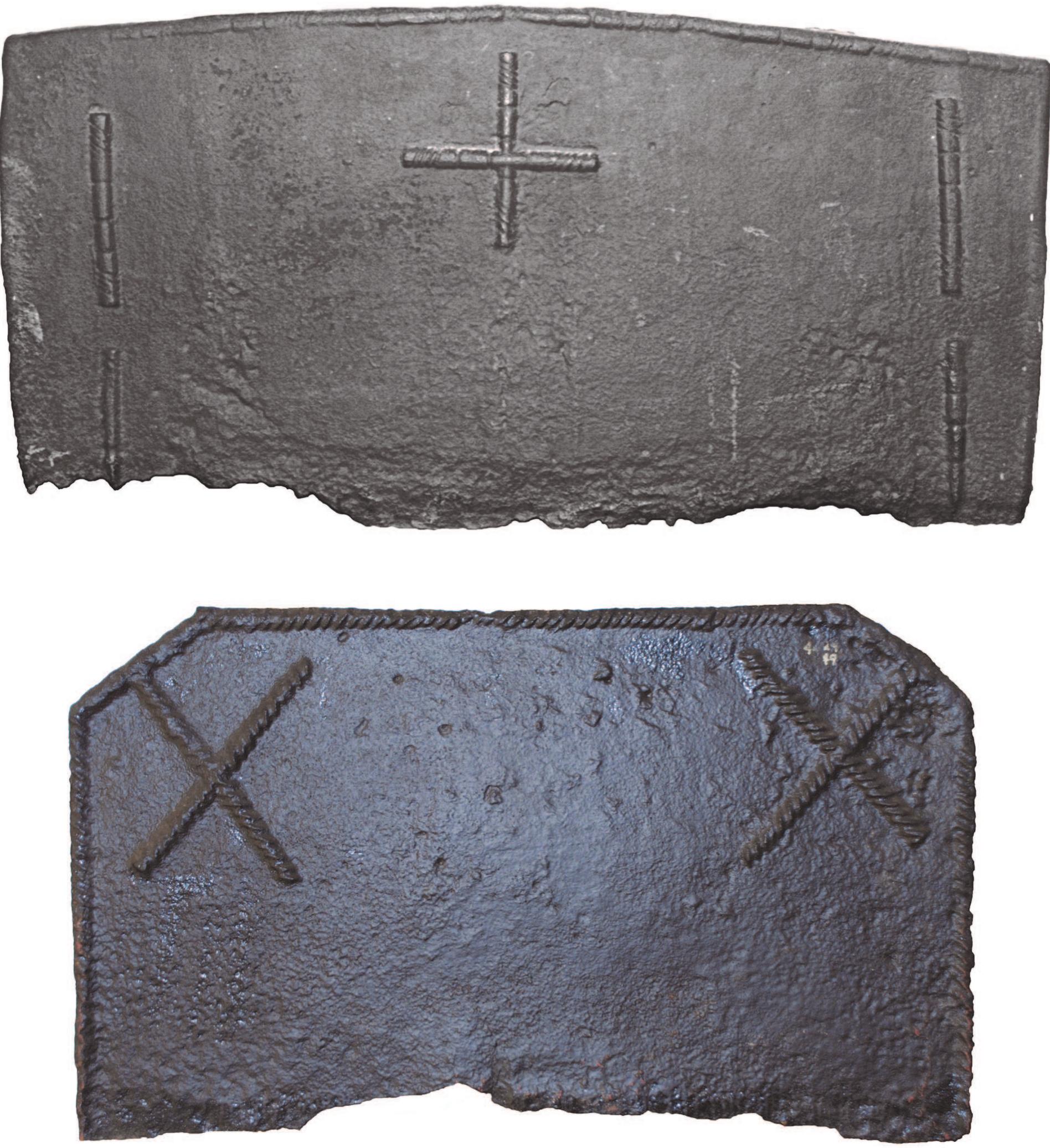 Either form of the cross symbols, shown in thei simplest