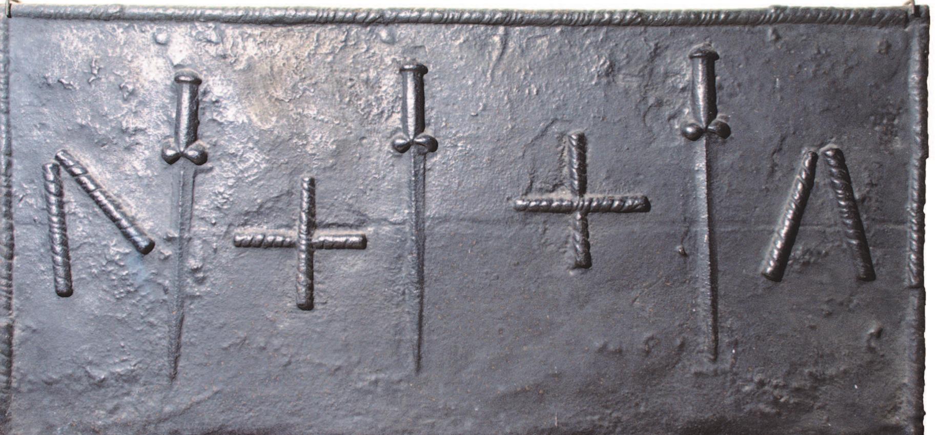 Figure 26 - Apotropaic Symbols on Cast-Iron Firebacks