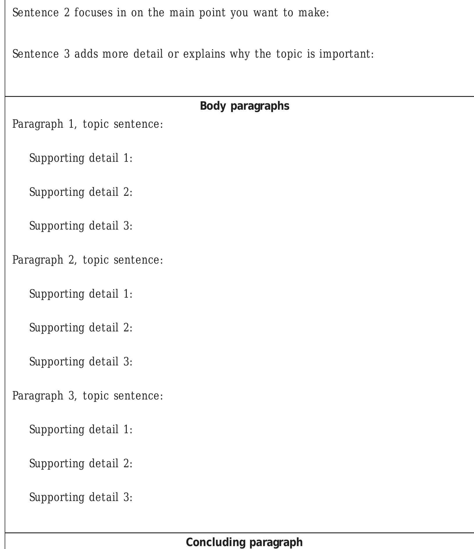 Restate the most important point from the paper you want to