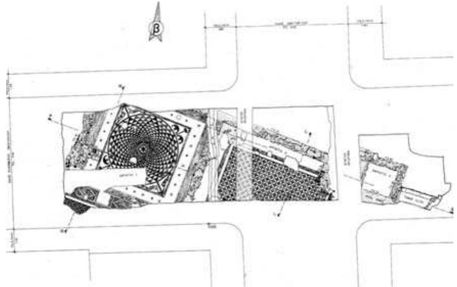 61. stylida/phalara: plan of the remains at venizelou and