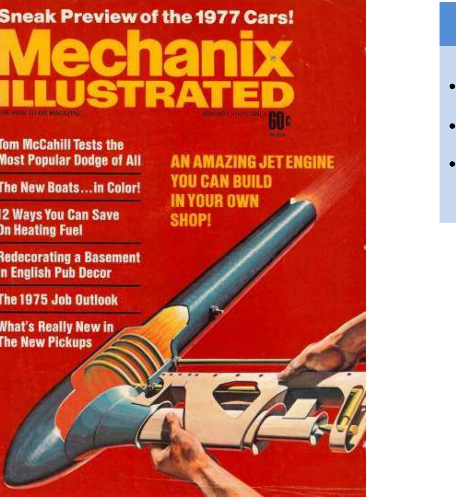 Figure 17 - Eugene M. Gluhareff's Pressure Jet Engine