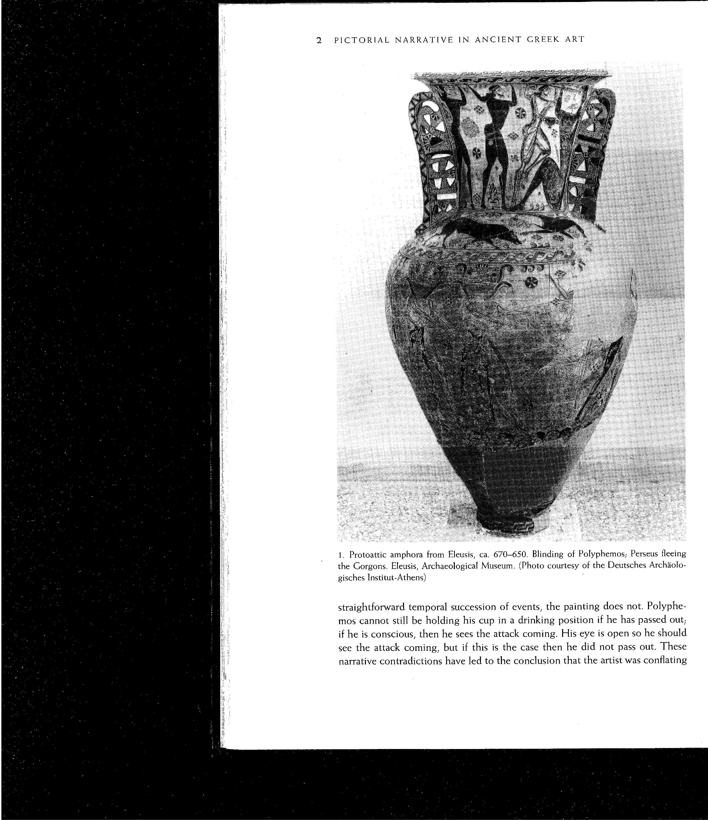 Figure 2 - Pictorial Narrative in Ancient Greek Art.