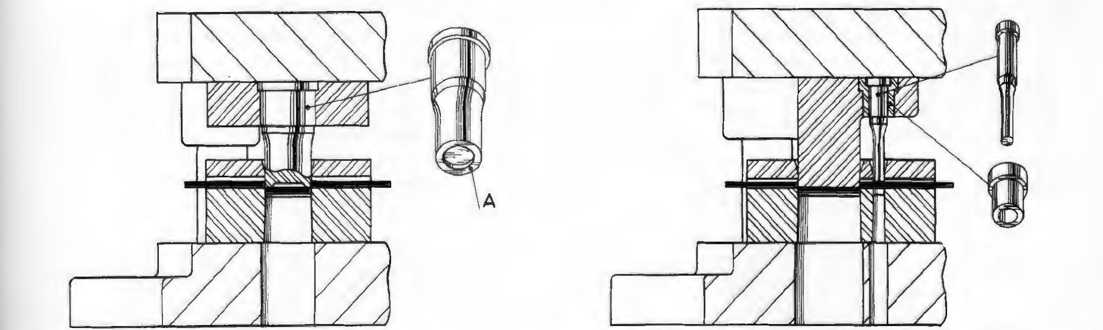 . fig. 9-9. soft shouldered plug is used to retain small