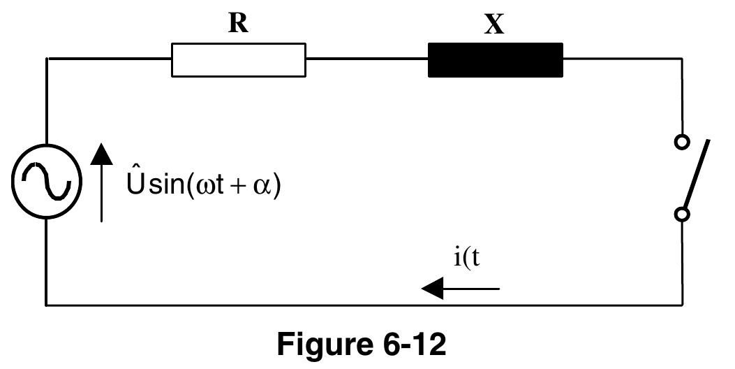 Consider the circuit in figure 6-12. assume that the switch