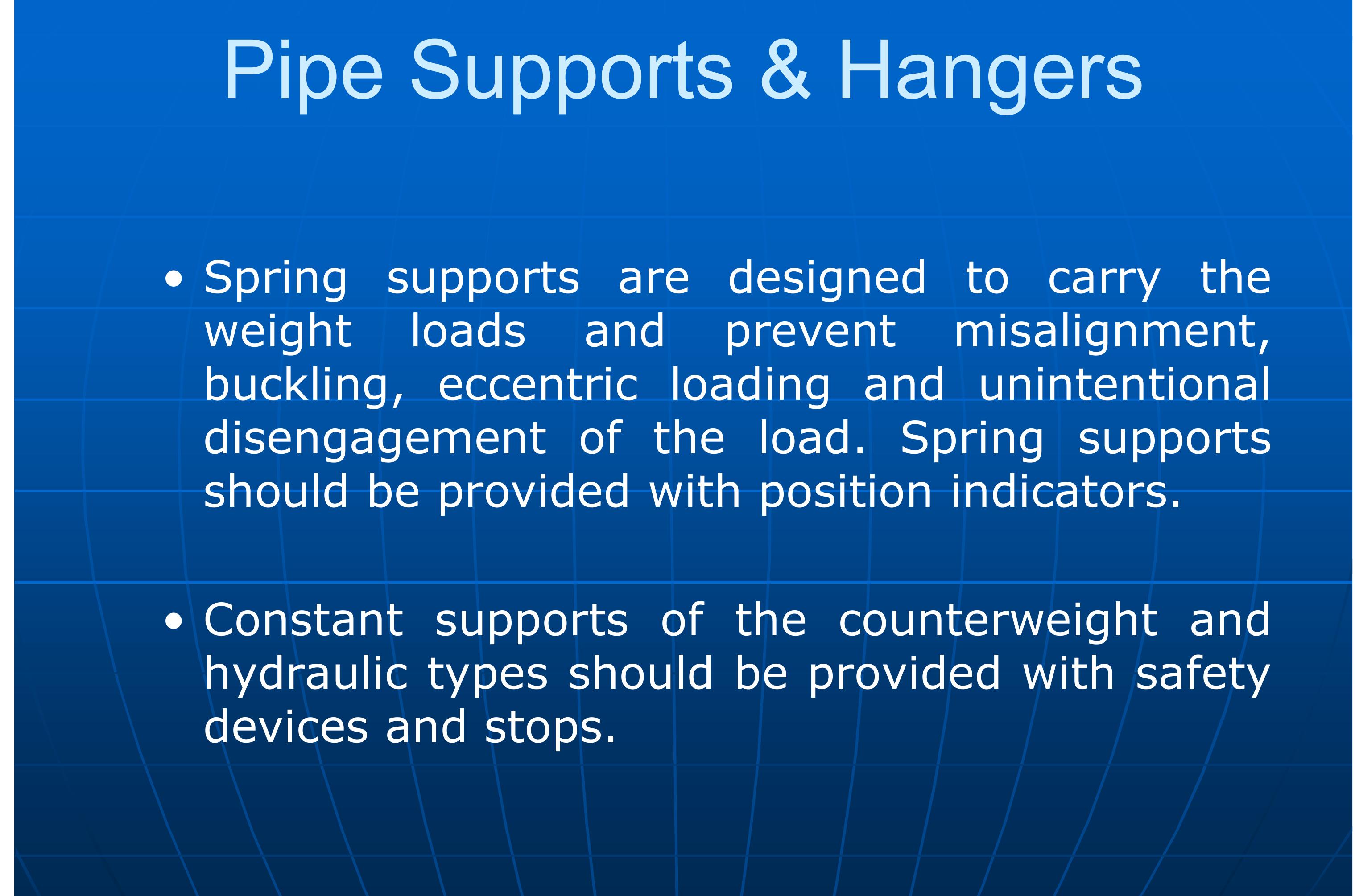 Figure 17 - Design & Construction of Piping Systems