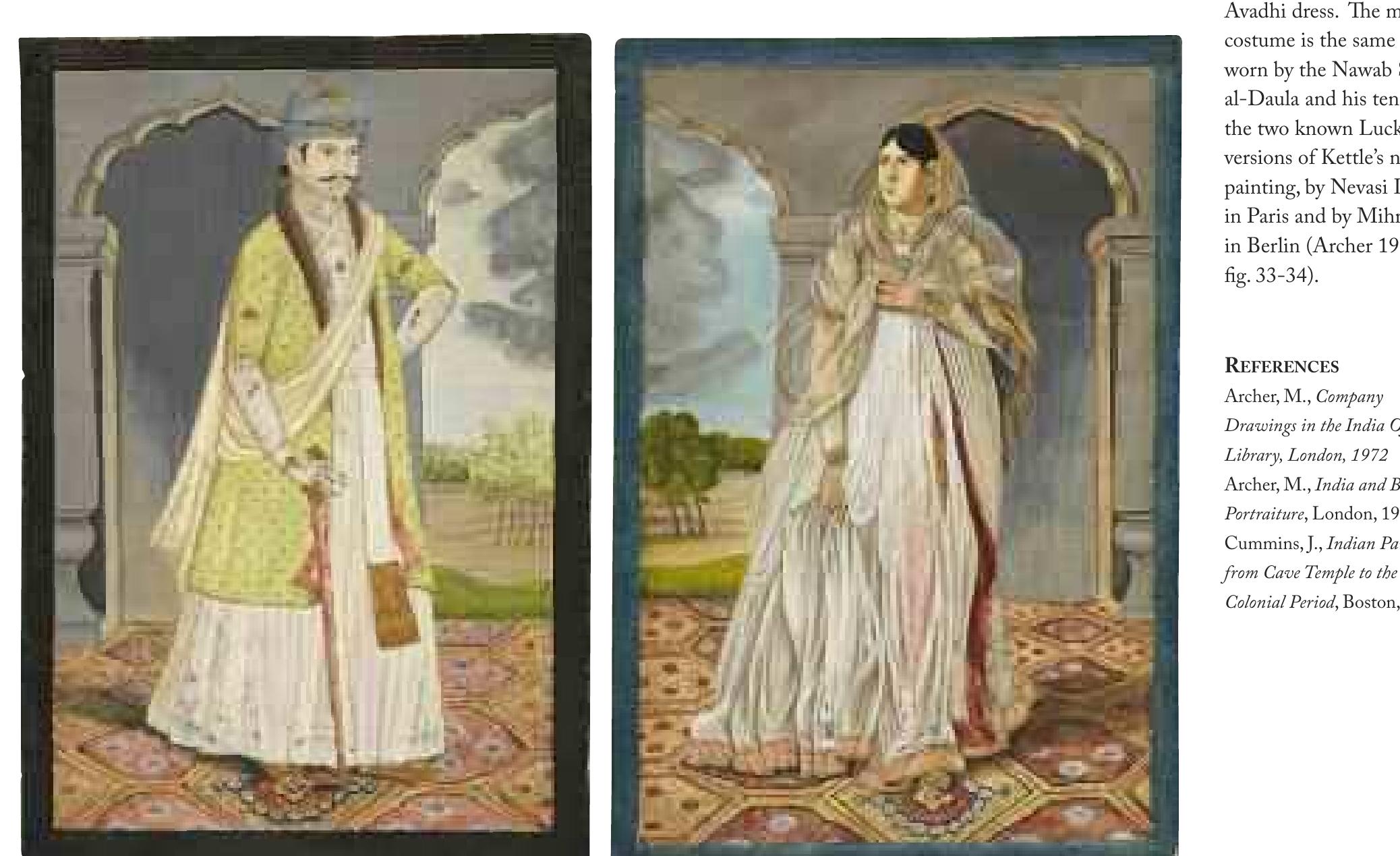 ‘the female portrait here is a well-known image of which