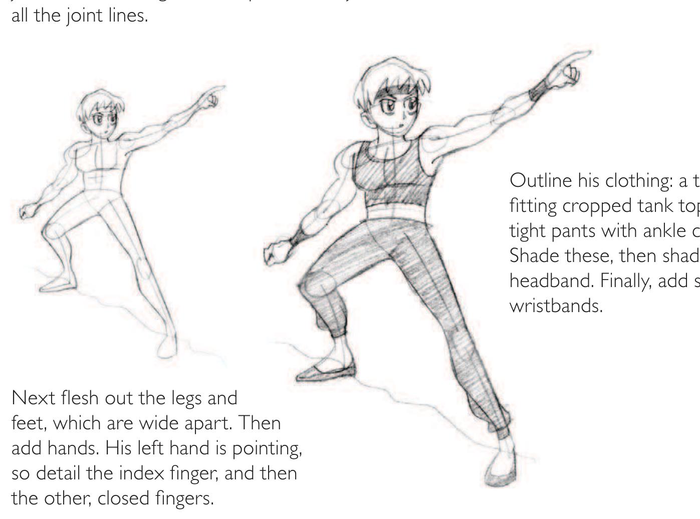 Figure 37 - Drawing Manga Expressions and Poses