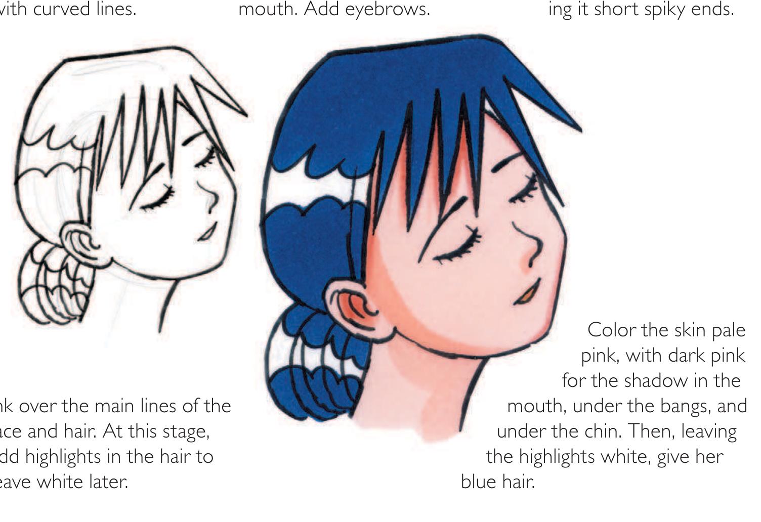 Figure 48 - Drawing Manga Expressions and Poses