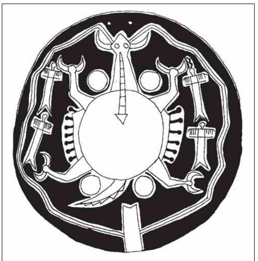 Traditional chichimeca tattoo - Bronctattooaus.com