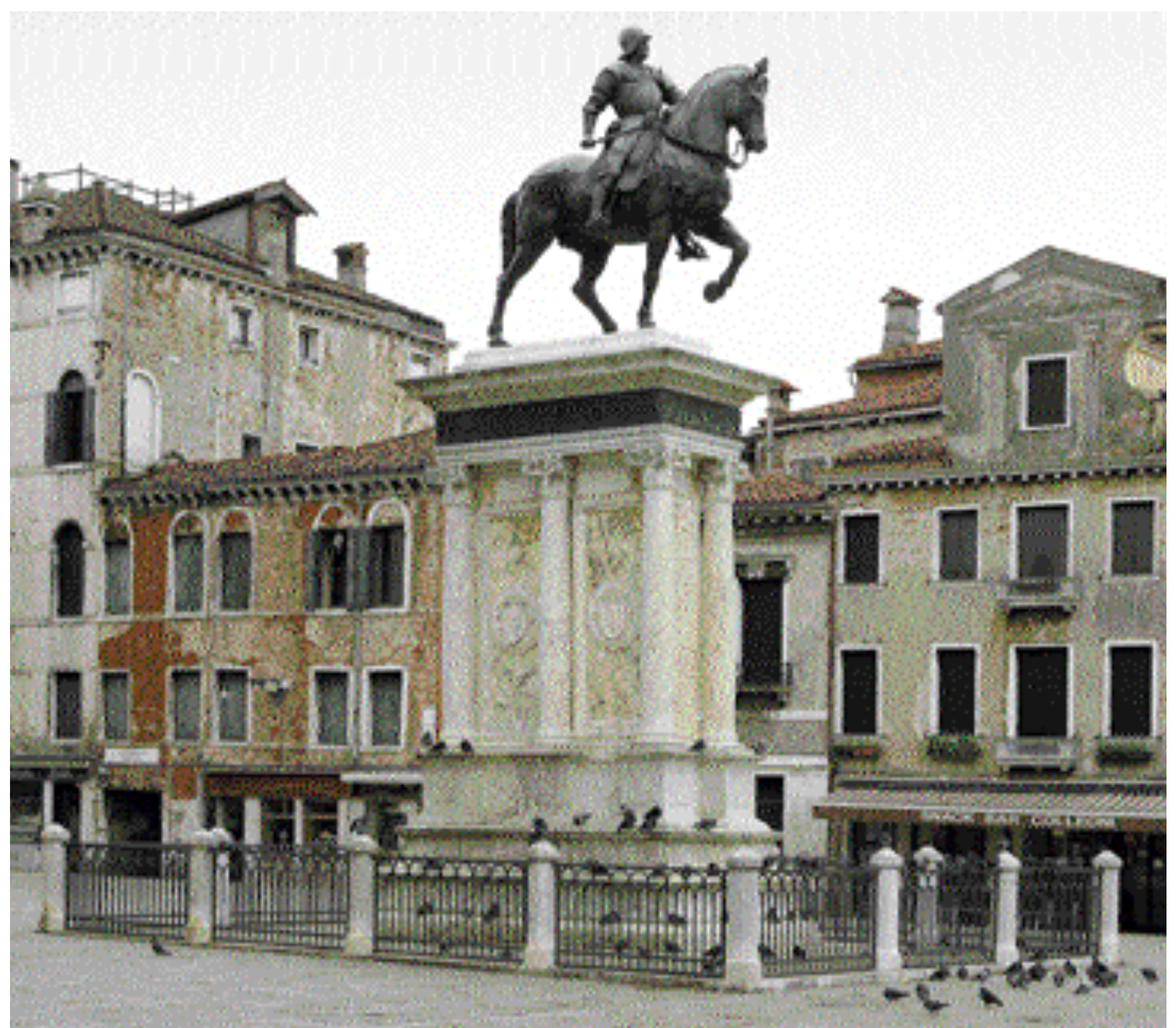 From a formal viewpoint, it was with the horse’s posture