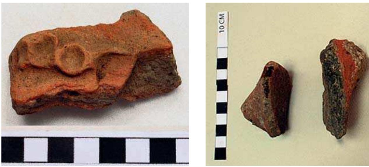 S 10 & 1. typical examples of prehistoric pottery from