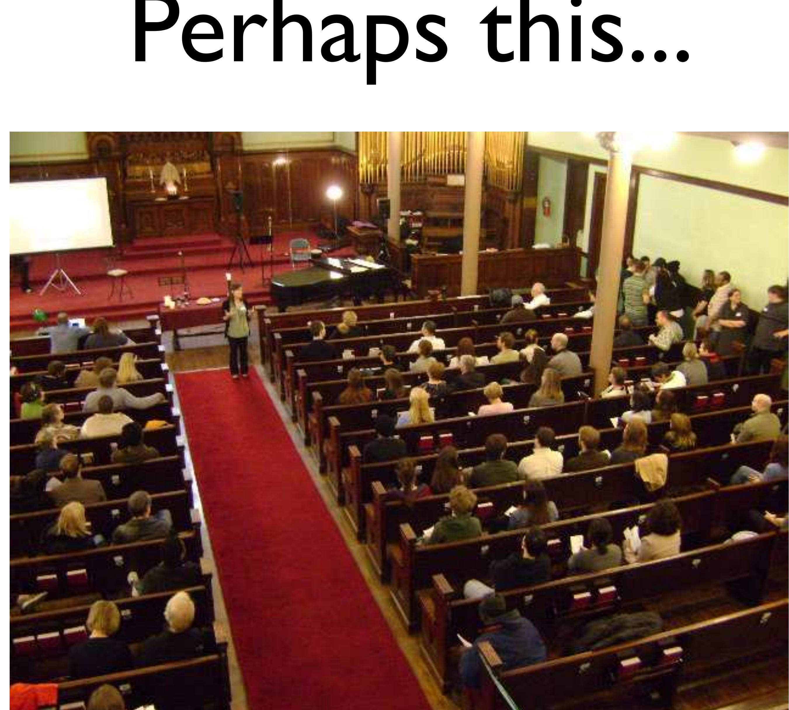 Figure 4 - Technology in Worship