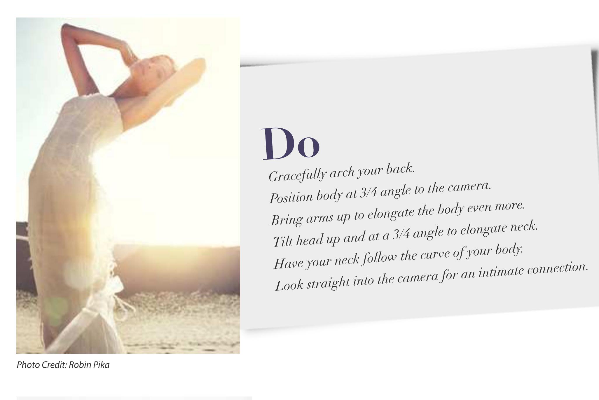 Figure 15 - Model Poses Guide