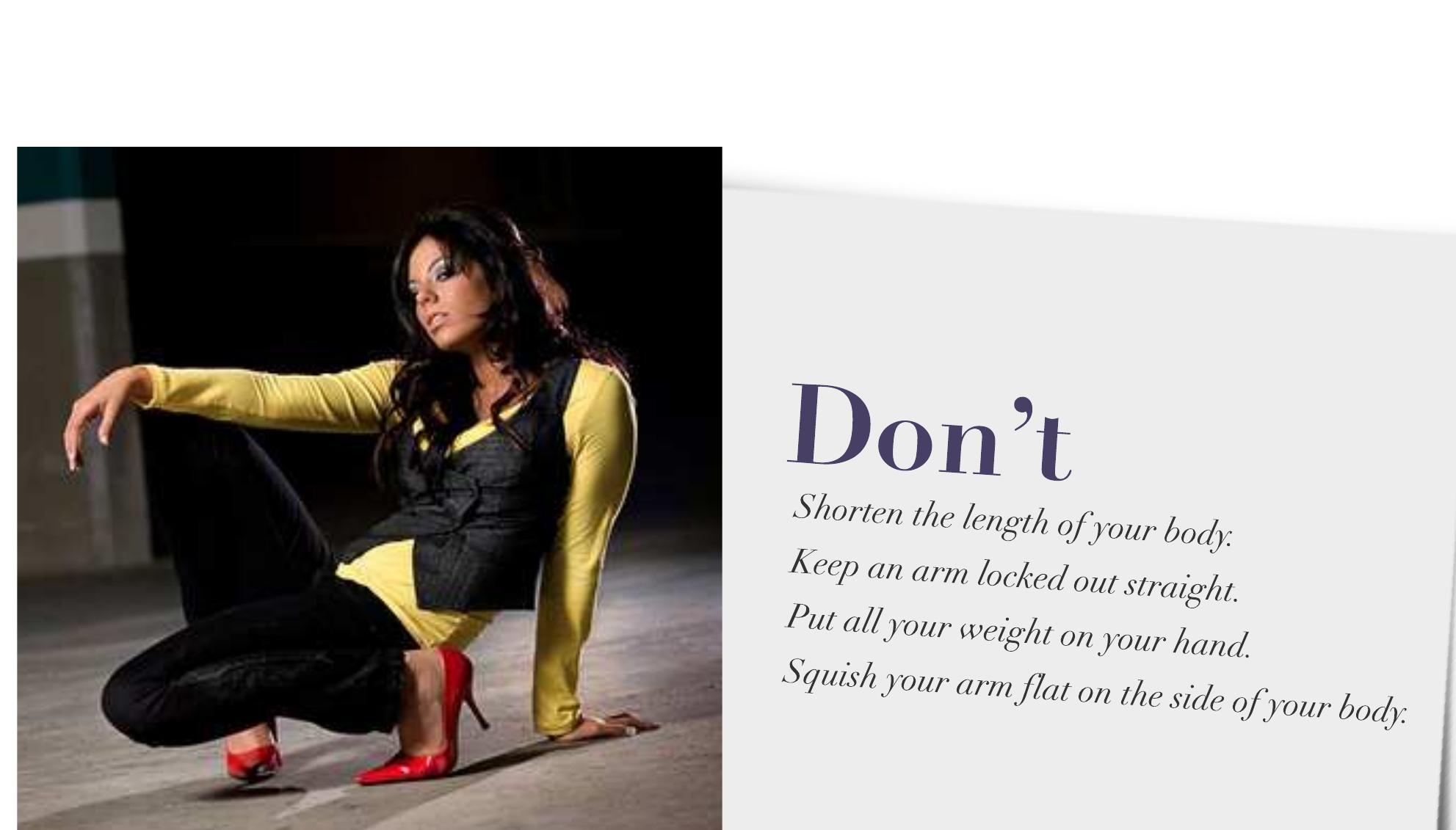 Figure 16 - Model Poses Guide