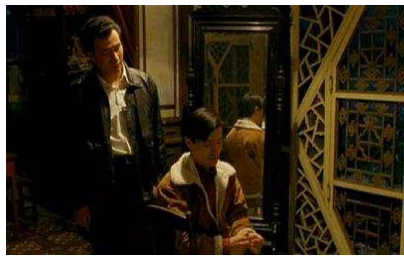 police officer xiao shi, interrogating a lan for his