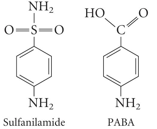 Paba is an essential nutrient used by many bacteria in the