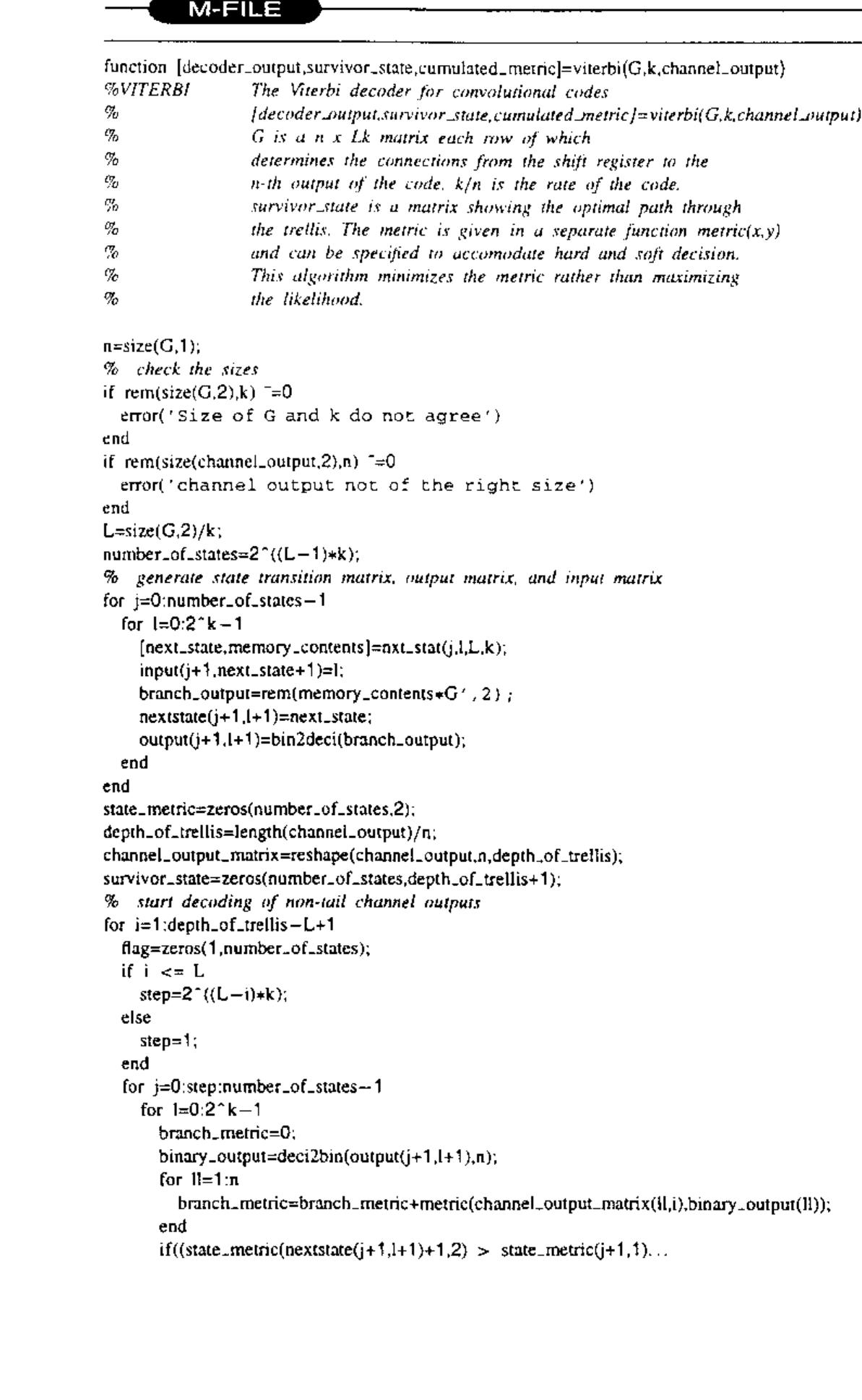 Table 33 - Contemporary Communication Systems Using Matlab
