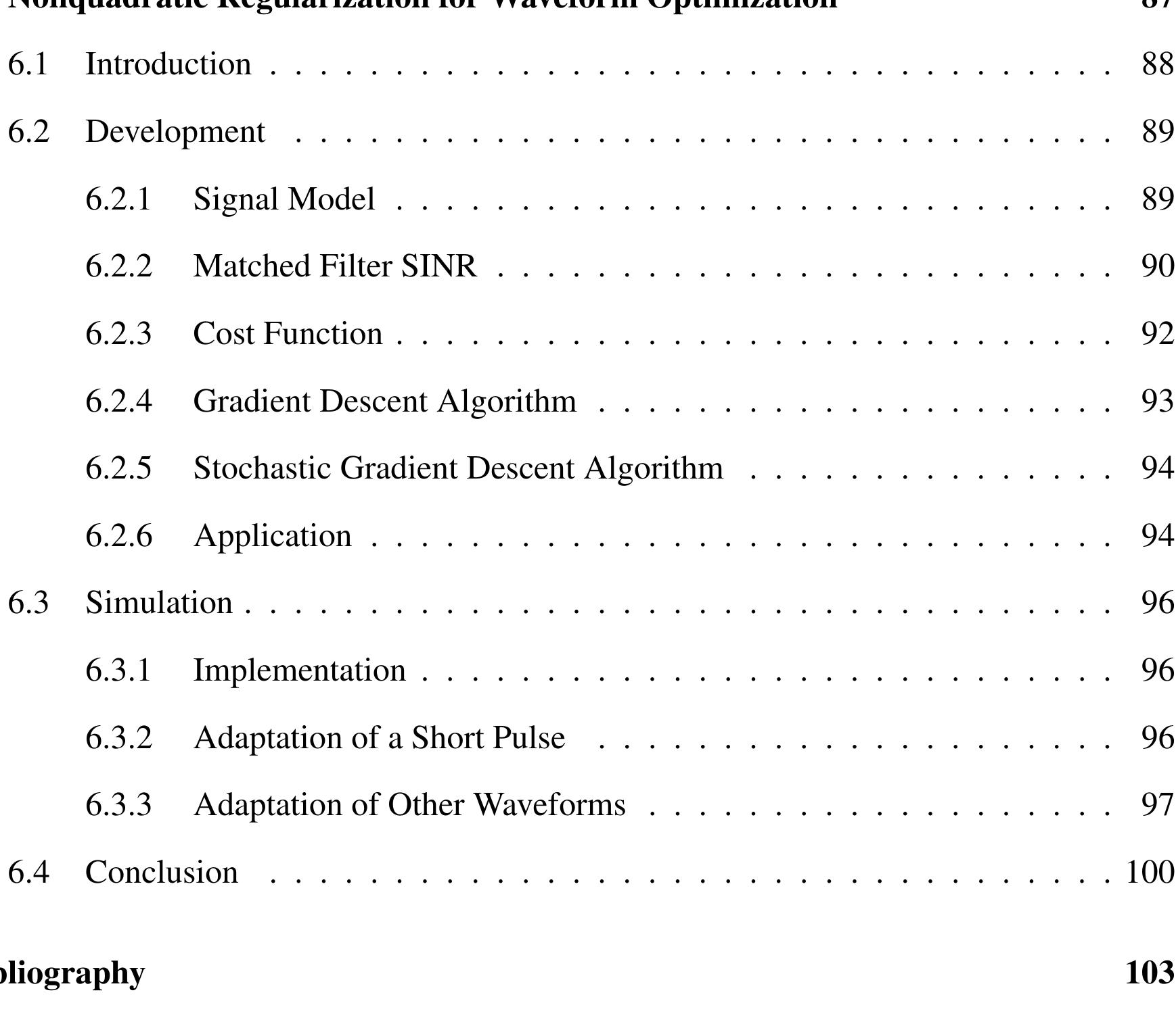 Table 1 - A GNU radio based software-defined radar
