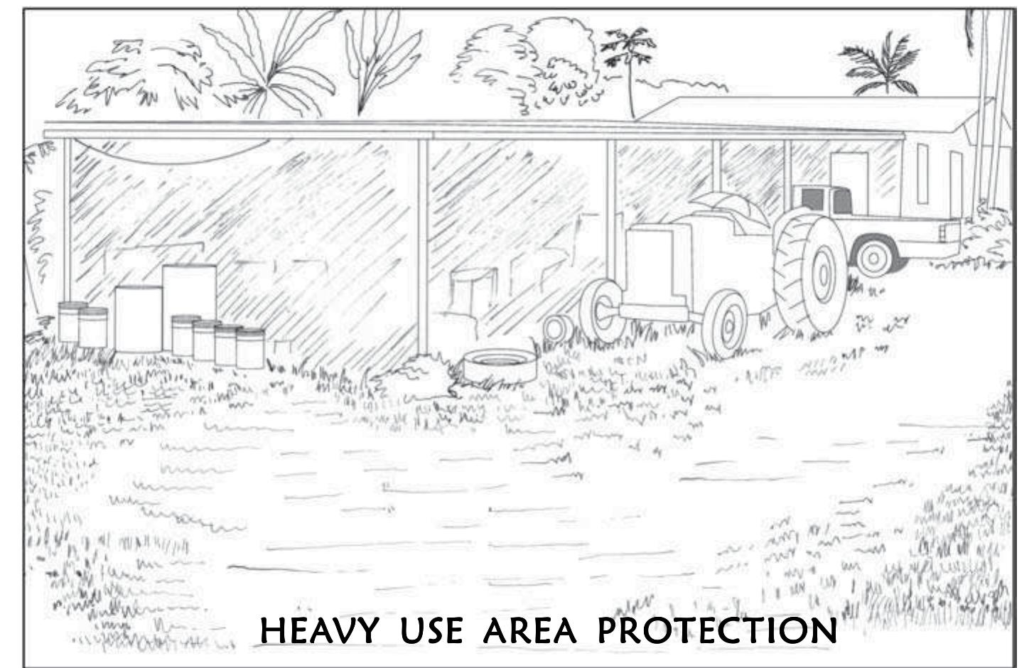 Figure 4 - Roof Runoff Structures to Improve Farm Drainage: