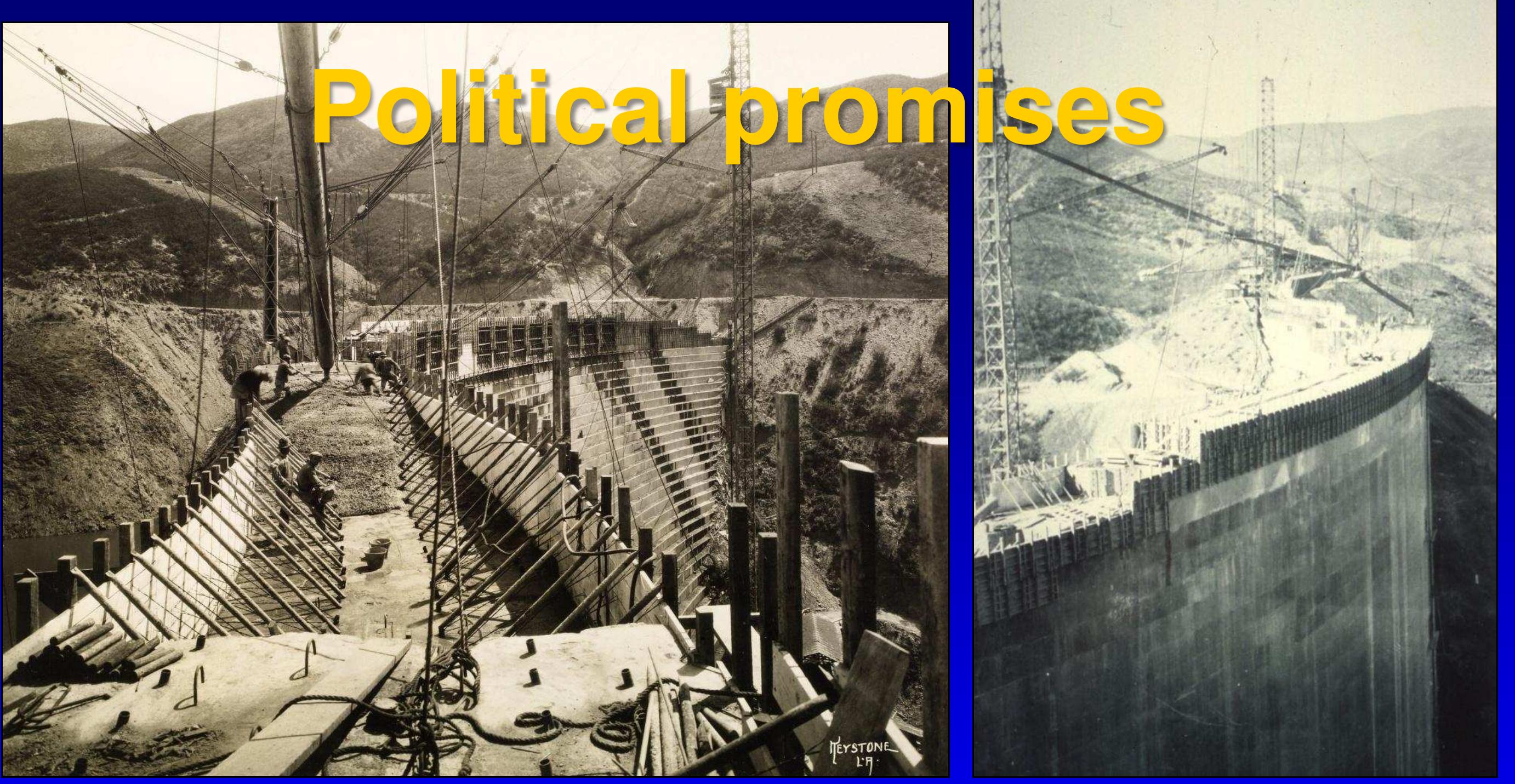 Figure 43 - THE ST. FRANCIS DAM FAILURE worst American civil