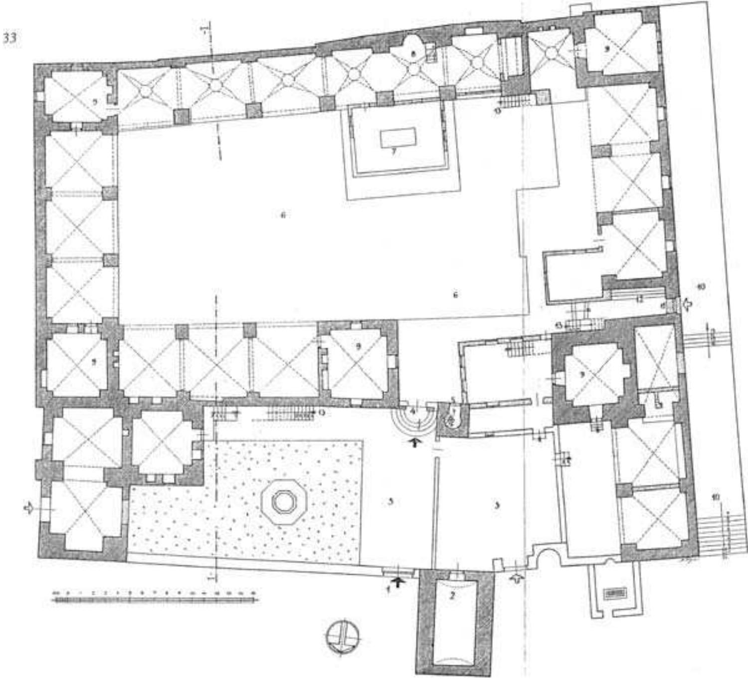 Sayyidna ‘ali ground plan. courtesy of mayer, pinkerfeld aud