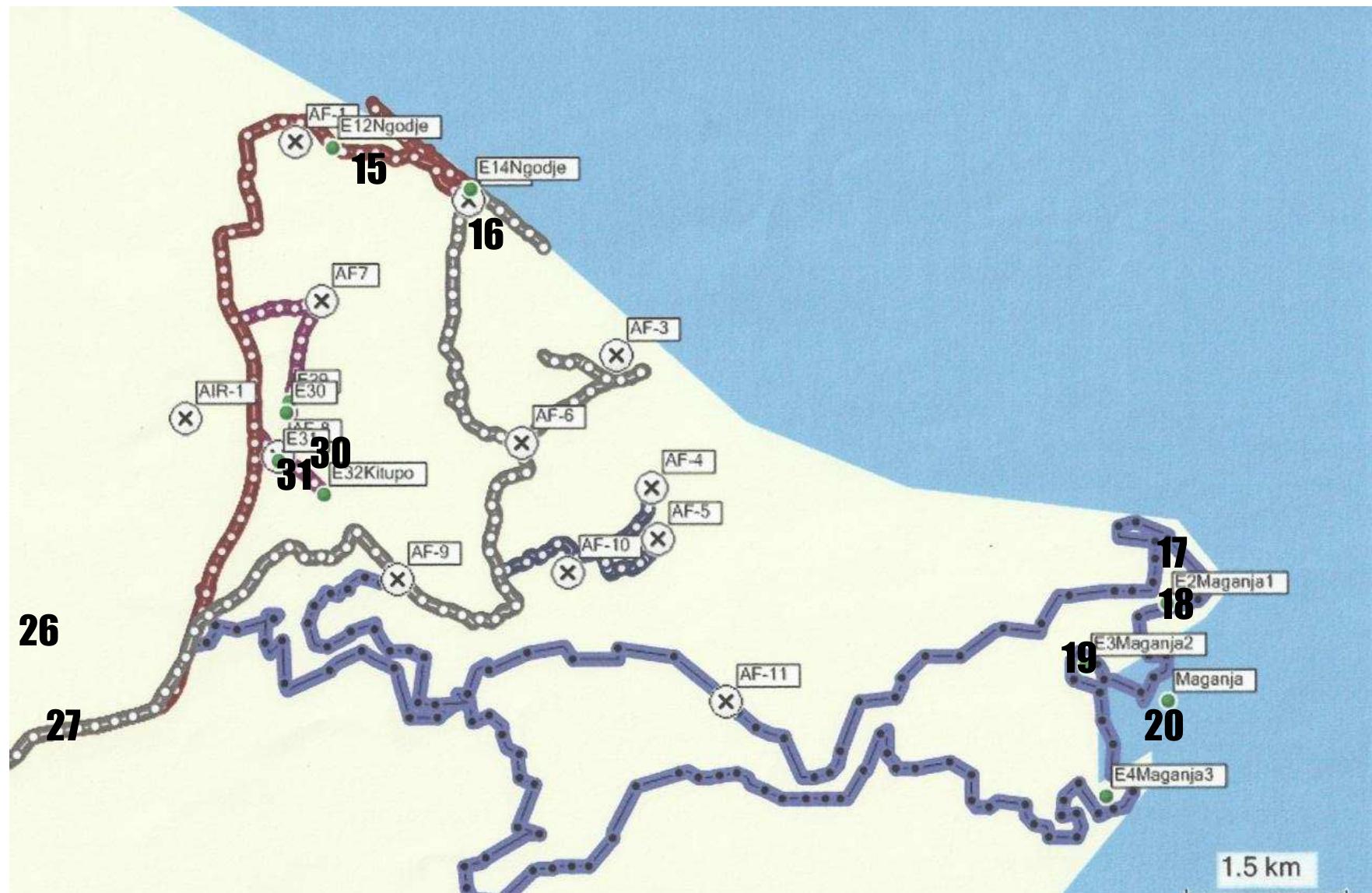 Archaeological survey in proposed lng project, afungi