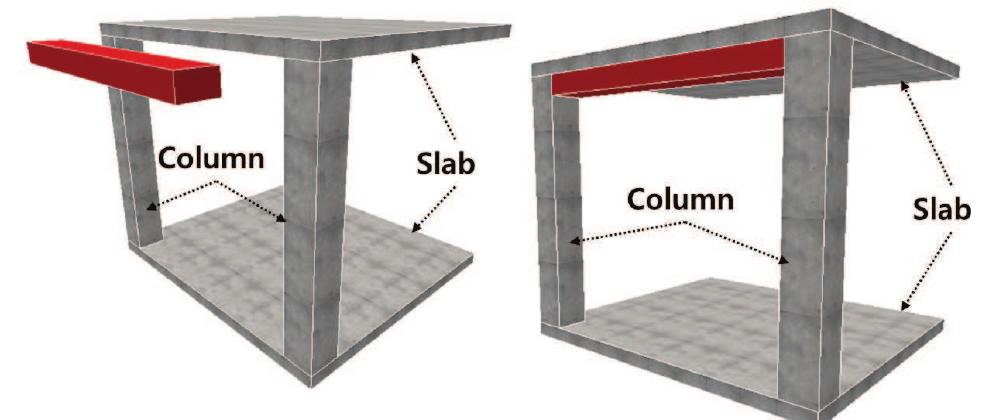 Girder modeling guidelines. the girder is modeled by setting