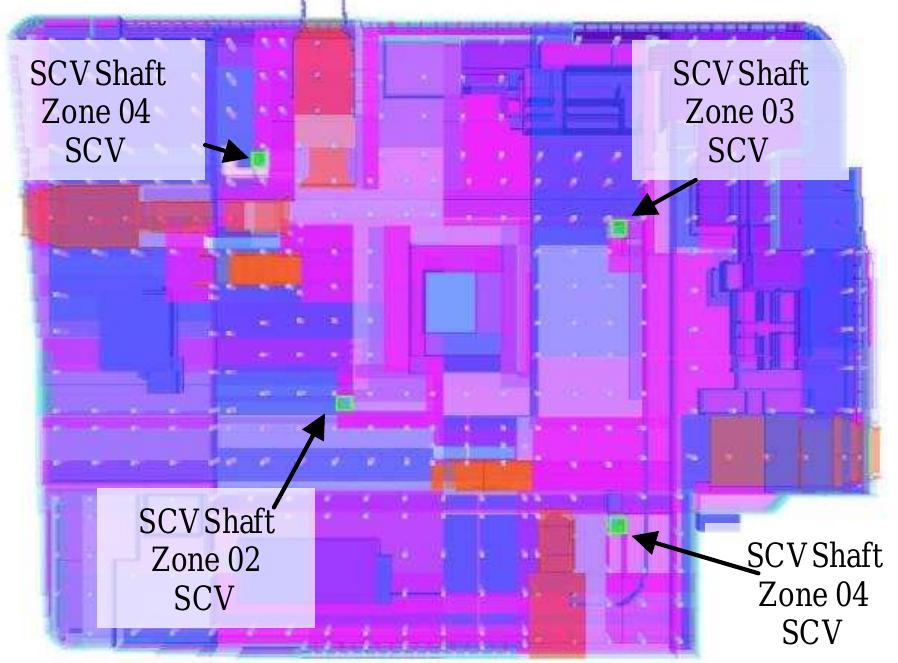Top view- scv redesigned system (architectural model version