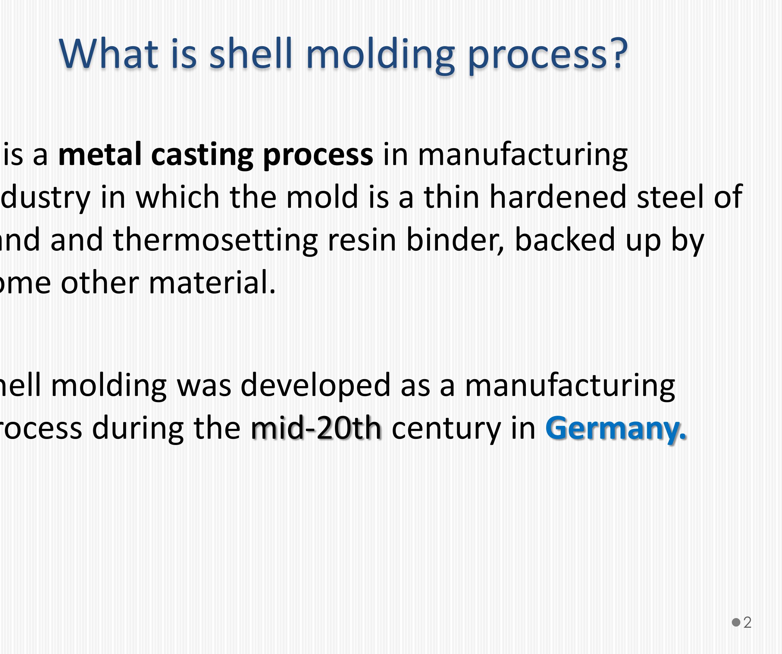 (PDF) Shell Molding Process --- Pasa Yaman
