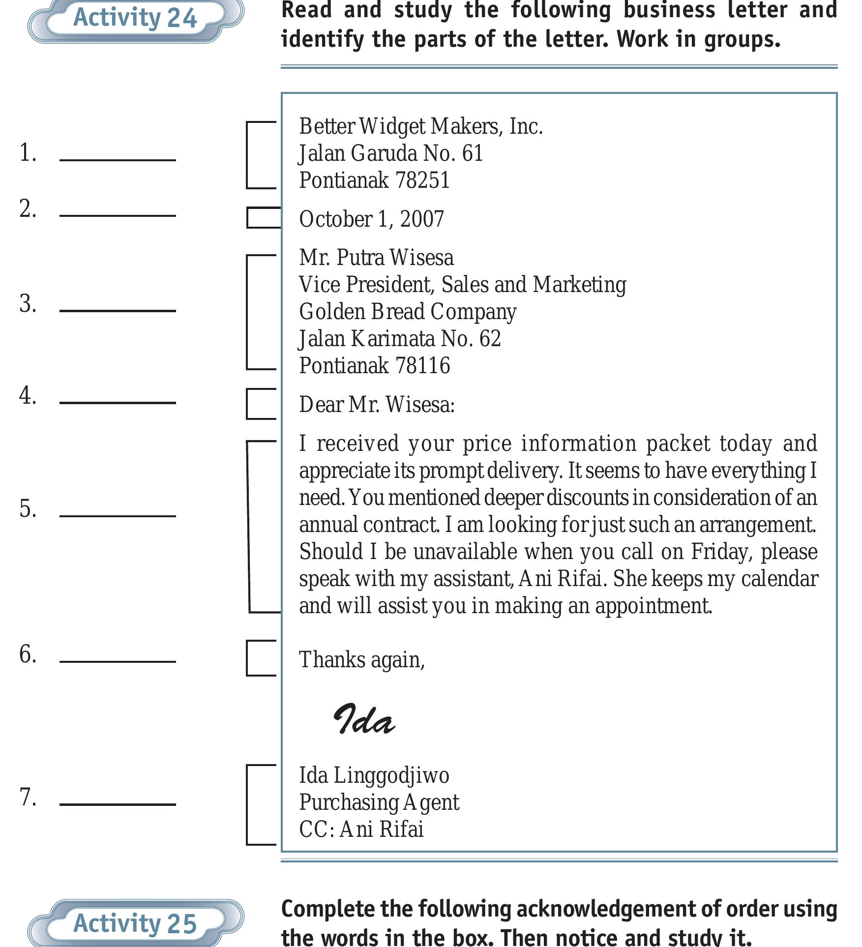 Figure 37 - Grammar Review Expressing Preference