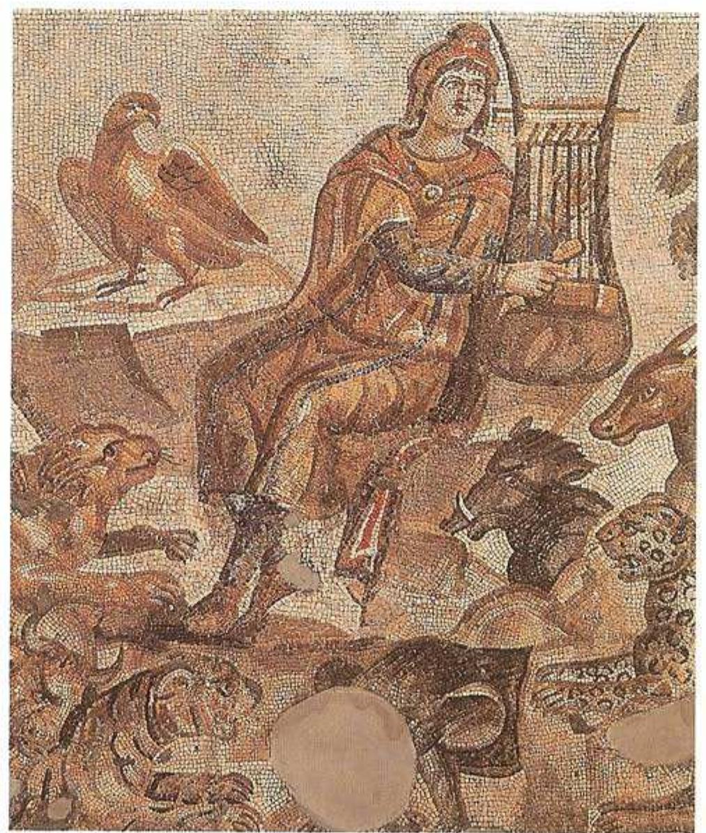 The lyre best known as a symbol of orpheus, whose music