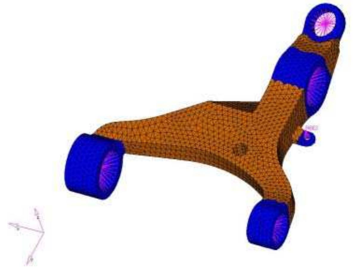 Figure 1 - from OS-2030: Control Arm Topology Optimization