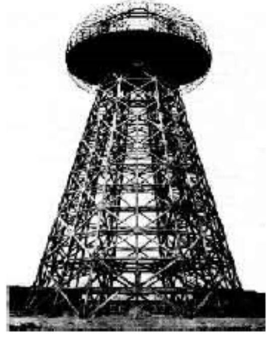 Nikola tesla’s wardenclyffe tower built on longlsland, ny in