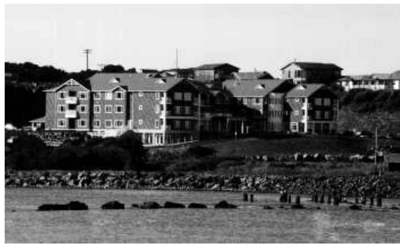 The dene-miluk cultural center at heritage place, bandon.