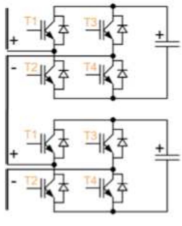Figure 7 - Multilevel Inverter(3-level) topologies(Diode and